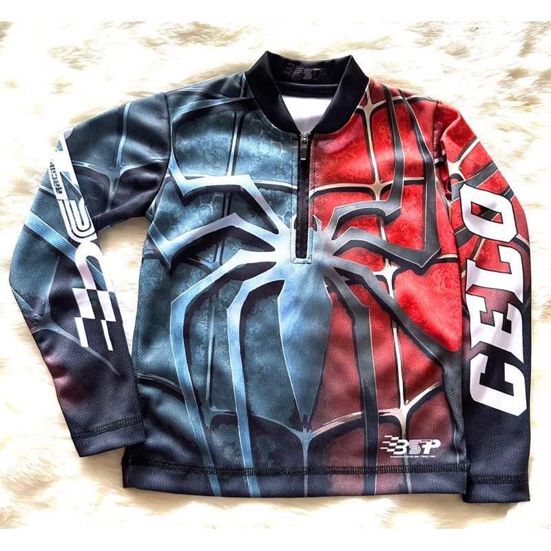 Jual Jersey Pushbike | BSP racing | spiderman | Custom nama dll ...