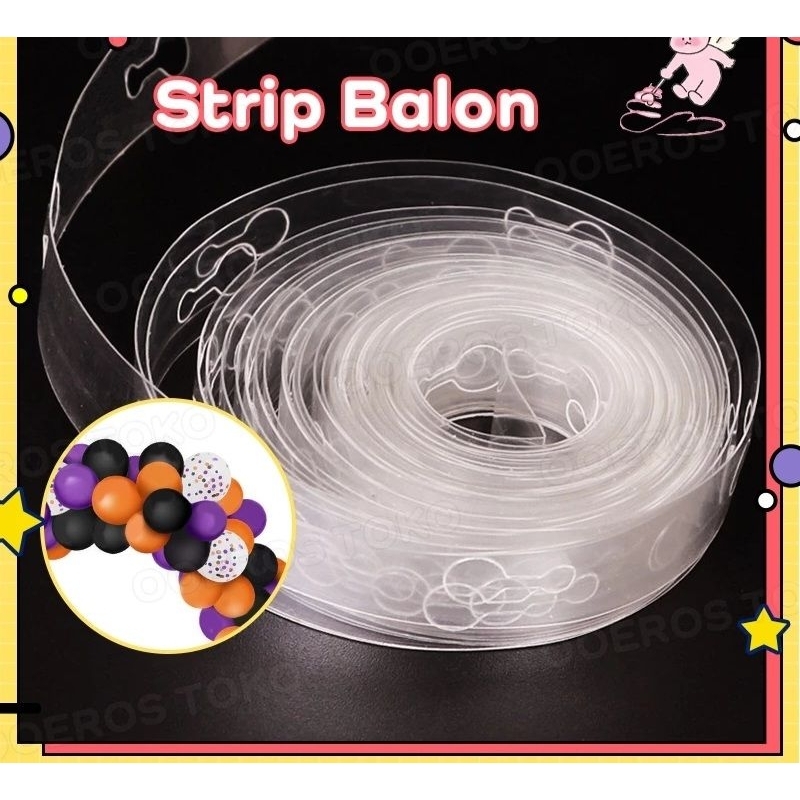 Jual strip balon/ rantai balon 5m | Shopee Indonesia