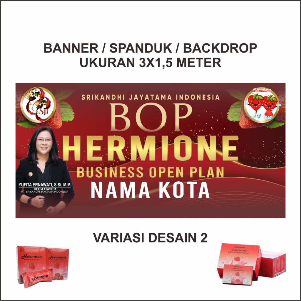 Jual Banner Spanduk Backdrop 3x1,5 meter | Shopee Indonesia