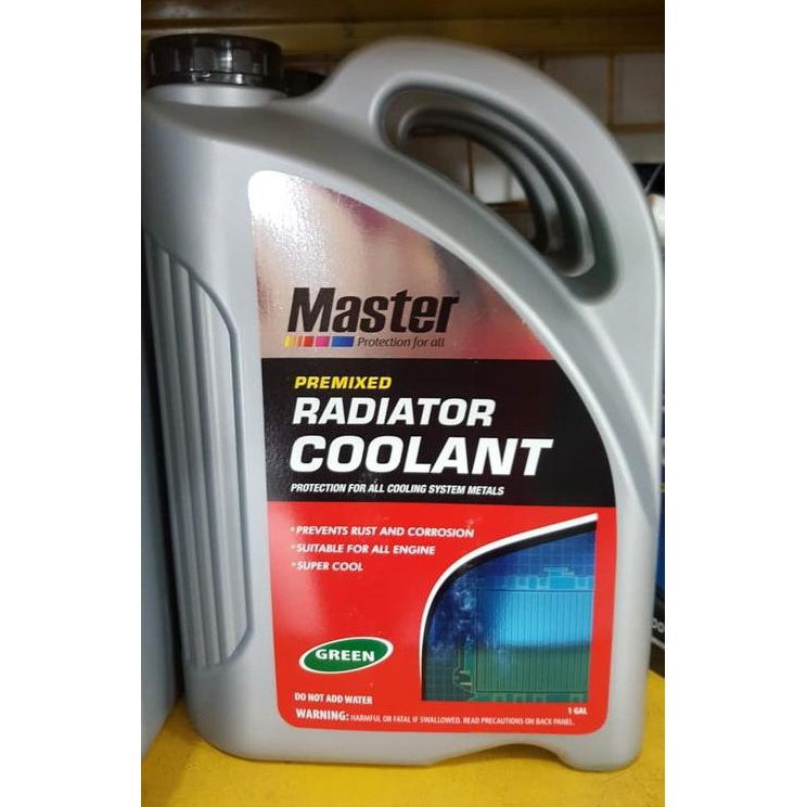 Jual VzB Air Radiator Coolant Master Premixed Green 4 lt 63773 Ready ...