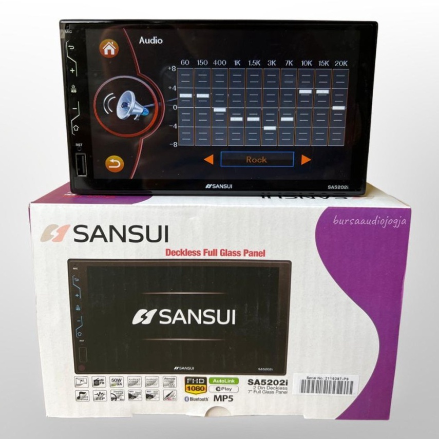 Jual Deckless Sansui 522i Head Unit Mobil Mirrorlink Bluetooth | Shopee ...