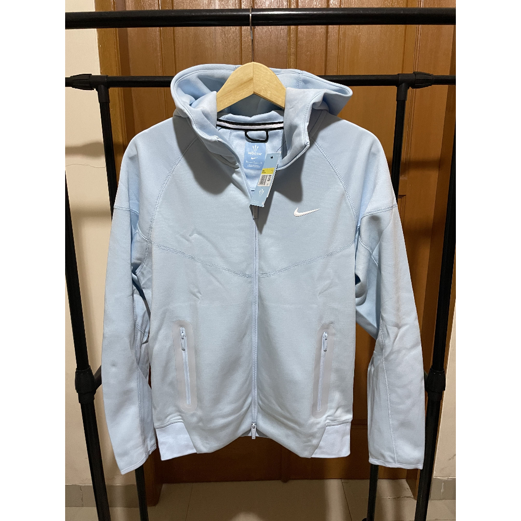 Jual Nike NOCTA Tech Fleece Cobalt Blue Hoodie Tracksuit | Shopee Indonesia