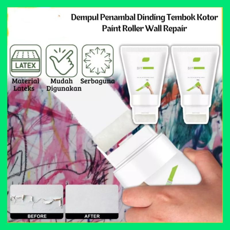 Jual CAT ROLLER REPAIR MINI DEMPUL PERBAIKAN DINDING TEMBOK CORETAN ...