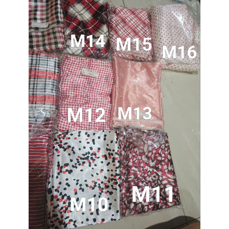 Jual Kain Satin motif merah meteran | Shopee Indonesia