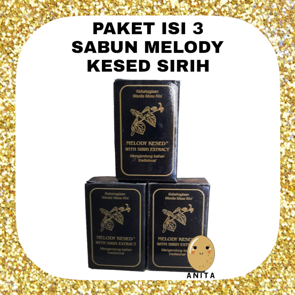 Jual PAKET ISI 3 SABUN KESED MELODY /SABUN KESED SIRIH MELODY KHUSUS ...