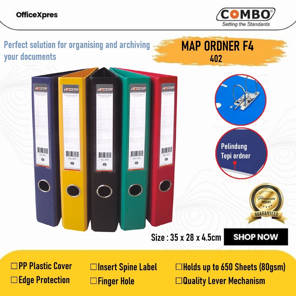 Jual Odner Map Folio Pvc Colour / Odner Map F4 / File Pvc 403 Warna Combo | Shopee Indonesia