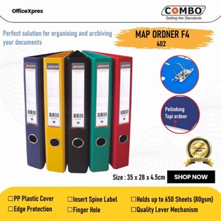 Jual Odner Map Folio Pvc Colour / Odner Map F4 / File Pvc 403 Warna ...