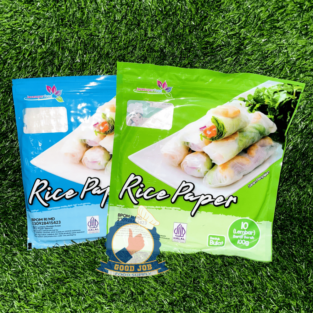 Jual JAVA SUPER FOOD Vietnam Rice Paper 22 cm 10 s | Kulit Lumpia ...