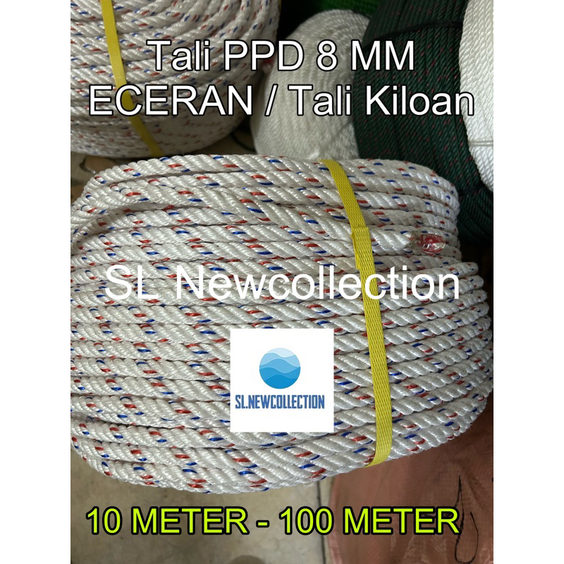 Jual TALI TAMBANG PPD 8MM METERAN / TALI KILOAN / TALI COD / TALI IKAT ...