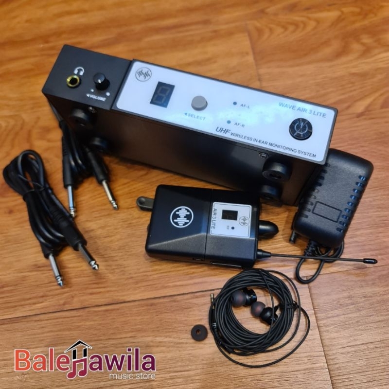 Jual Wave Air 3 Lite Wireless IEM System Stage Panggung Wave Audio ...