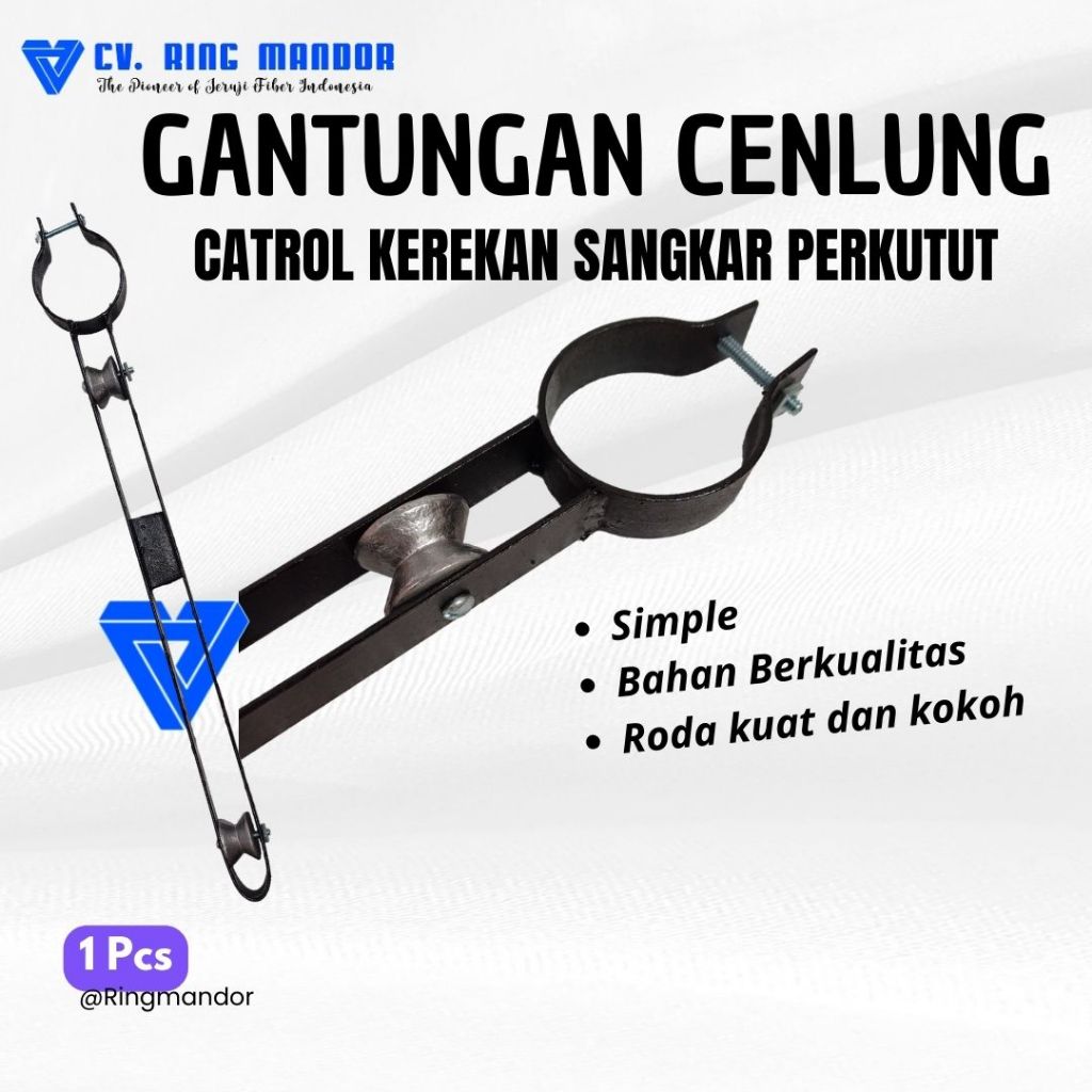 Jual CATROL GANTUNGAN SANGKAR PERKUTUT KEREKAN BESI SANGKAR KANDANG ...