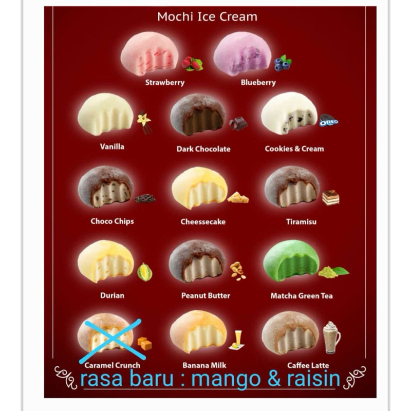 Jual Mochi ice cream dengan berbagai varian rasa | Shopee Indonesia