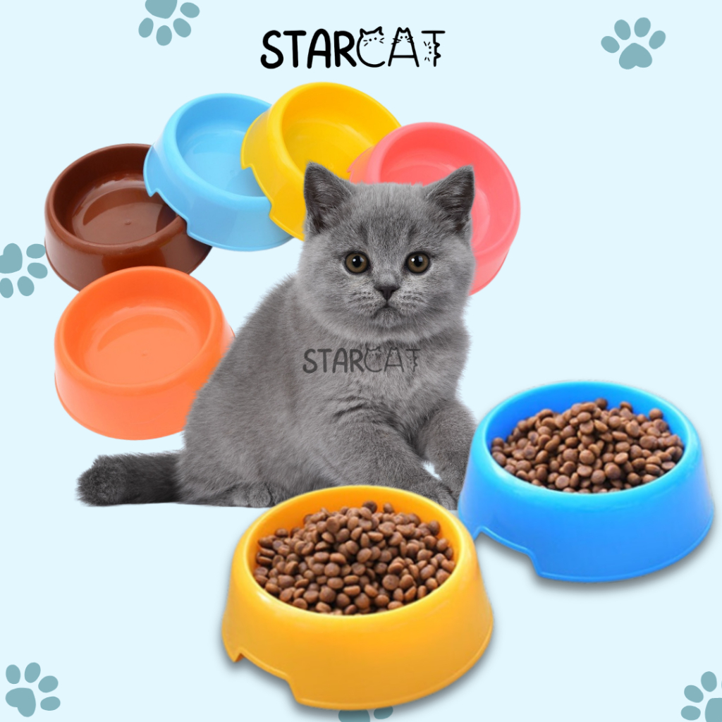 Jual SC Tempat Makan Kucing Food Pet Bowl Cat Kitten | Shopee Indonesia