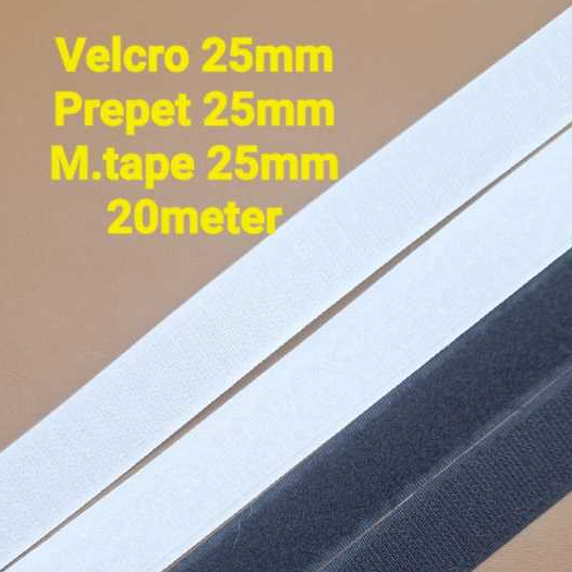 Jual Velcro/Prepet/M.tape 2,5cm Tas -( Import 20meter ) F1 | Shopee ...