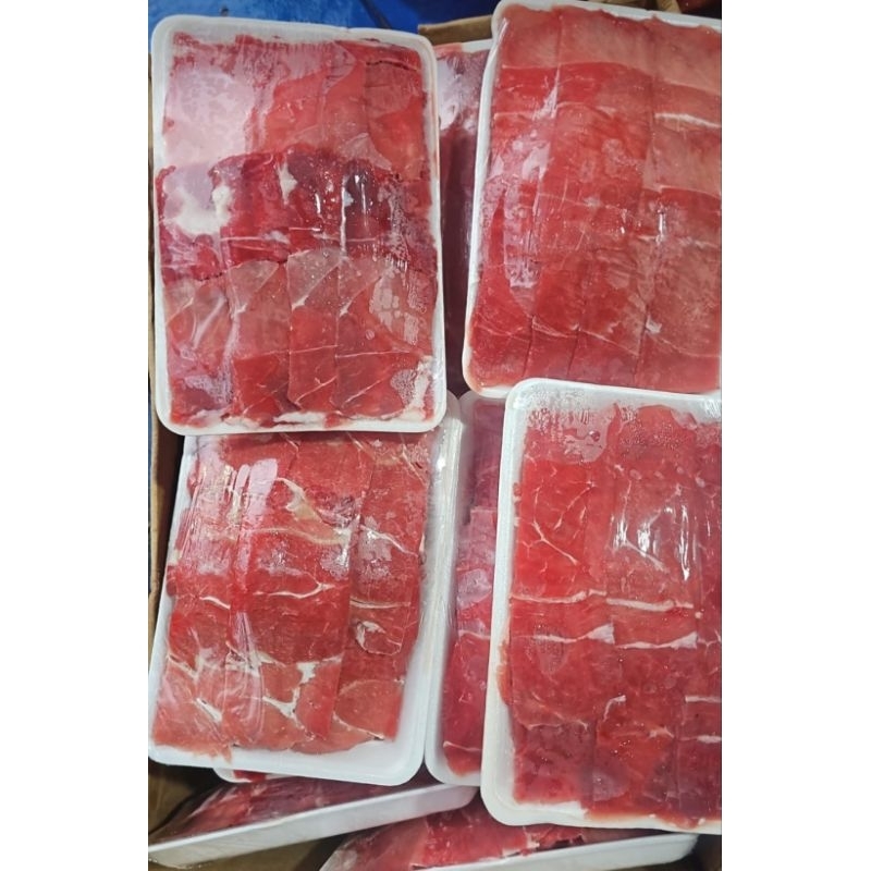 Jual Daging Slice / Beef Slice Teriyaki tanpa lemak Fresh | Shopee ...