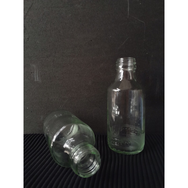 Jual grosir/botol kaca ex uc 1000 (140ml)tanpa tutup /botol madu /botol ...