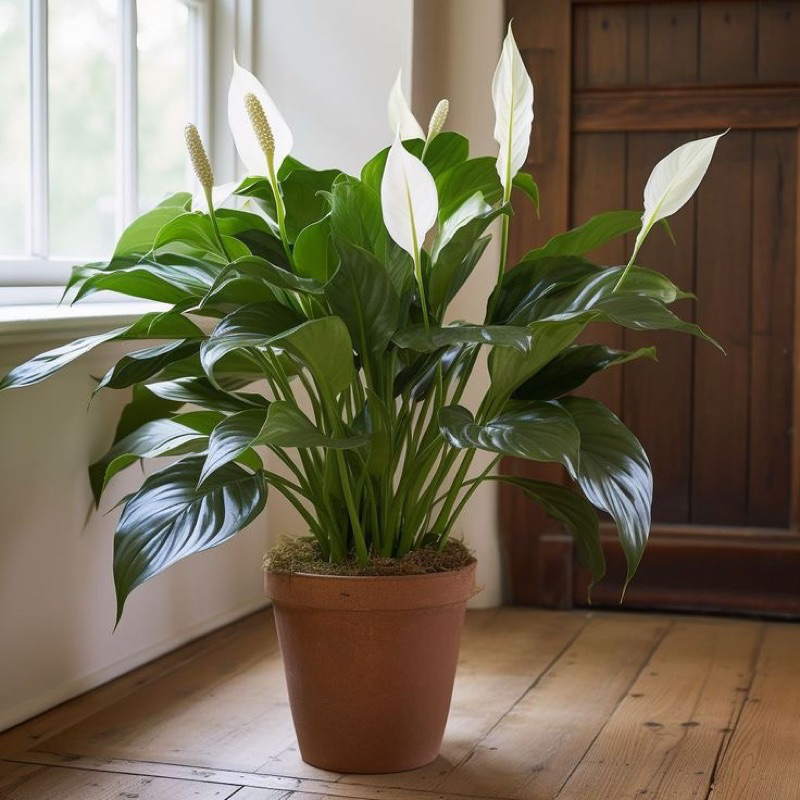 Jual TANAMAN PENYERAP RACUN PEACE LILY AIR - BUNGA HIAS PEACE LILY ...