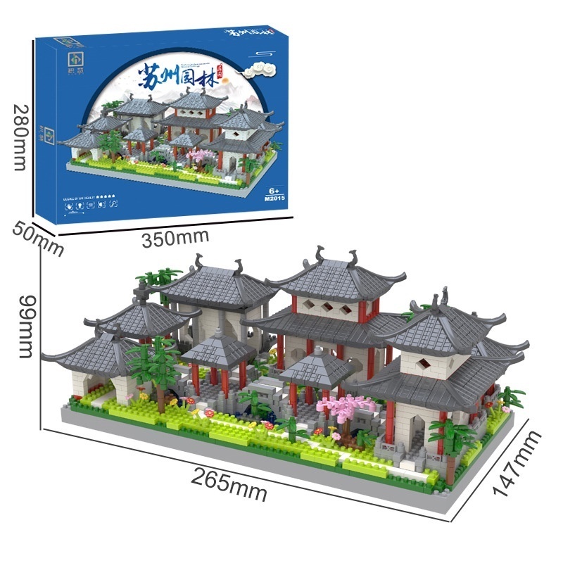 Jual XiNZ Building Block Chinese Architecture Balok Bangunan Arsitektur ...