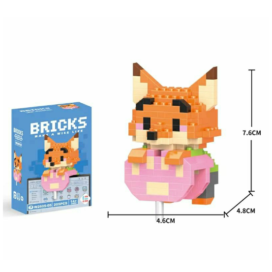 Jual CLAIYDREAM Bricks Mini Building Block Nano Block Model Karakter ...