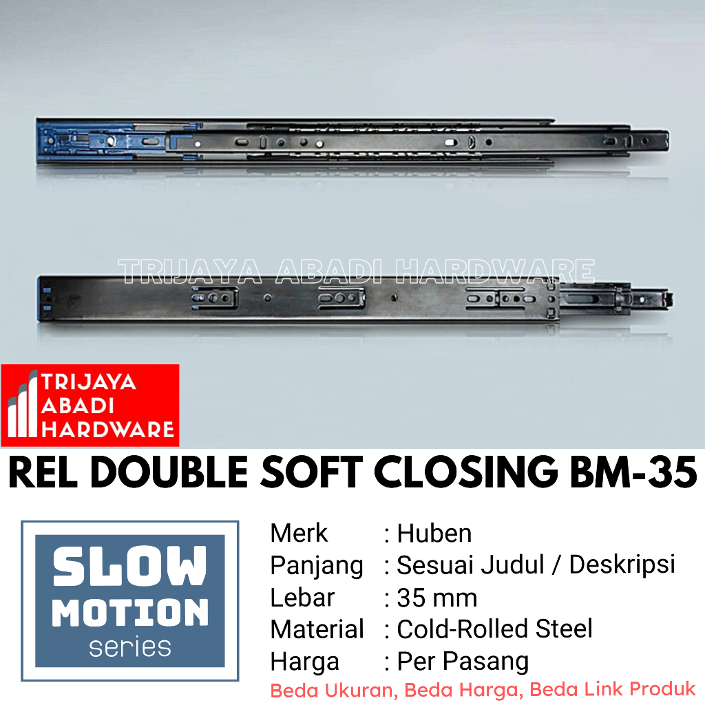 Jual Rel Laci Slow Motion 45 CM - BM 35 / FE 45 Double Track Full ...