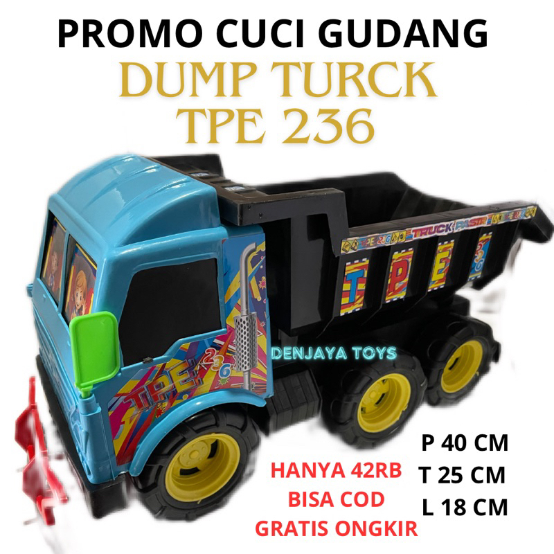 Jual MOBIL DUMP TRUCK PASIR JUMBO TPE 236 MOBIL PASIR | Shopee Indonesia