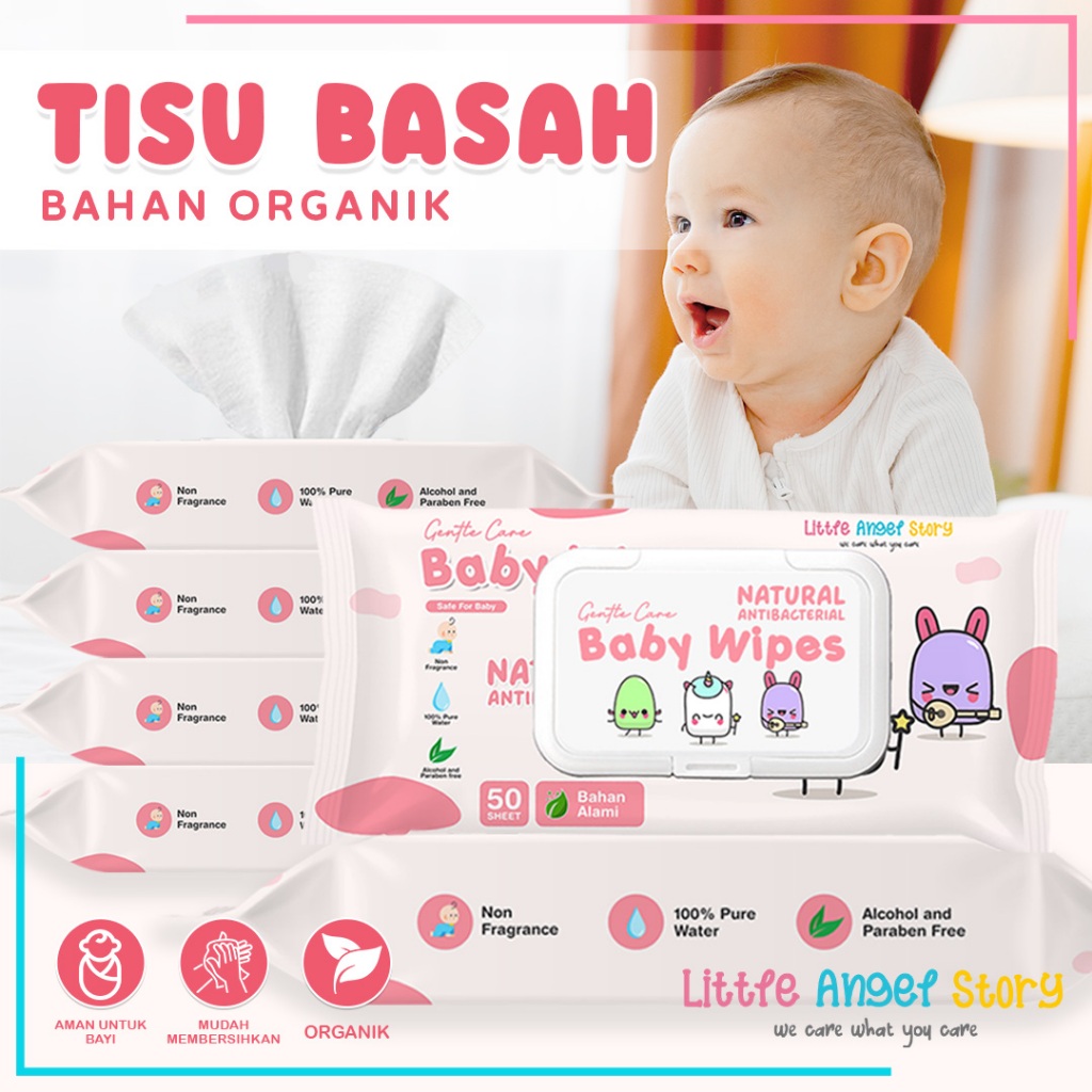 Jual Tissue Basah Bayi Newborn Ganti Popok Diapers Anak Baby Wet Wipes ...