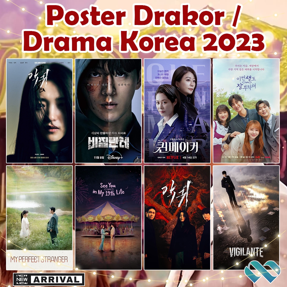 Jual [BEBAS PILIH] Poster FILM DRAKOR DRAMA KOREA - Part 2 A5 A6 100% ...