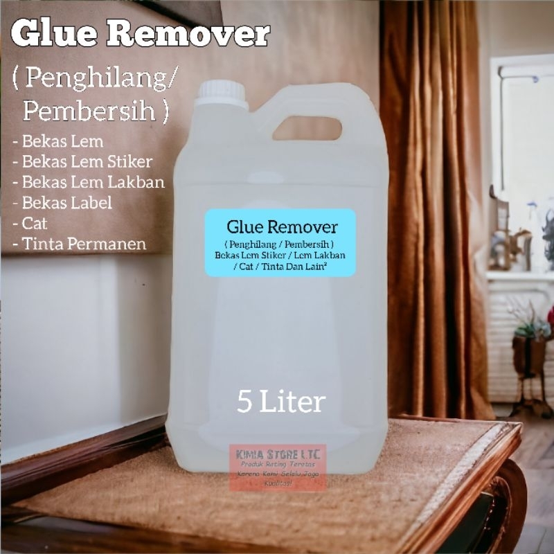 Jual PENGHAPUS BEKAS LEM STIKER 5 Liter / PEMBERSIH BEKAS LEM STIKER ...