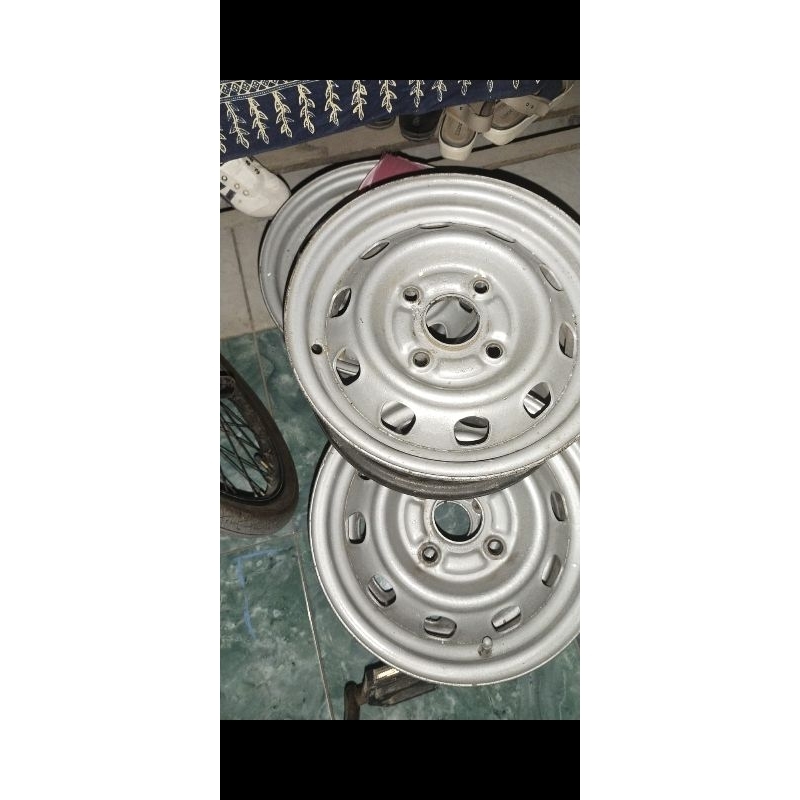 Jual Velg Kaleng Ori Copotan Corolla DX tahun 1980 - 1983 | Shopee ...