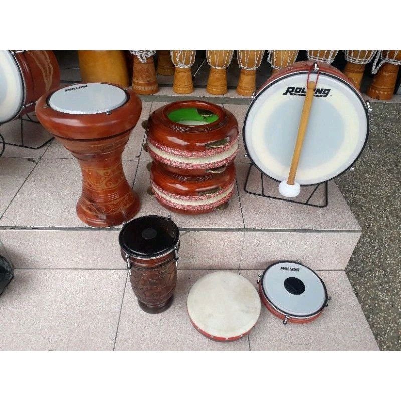 Jual hadroh fulset kualitas super plus tas *alat musik hadroh | Shopee ...