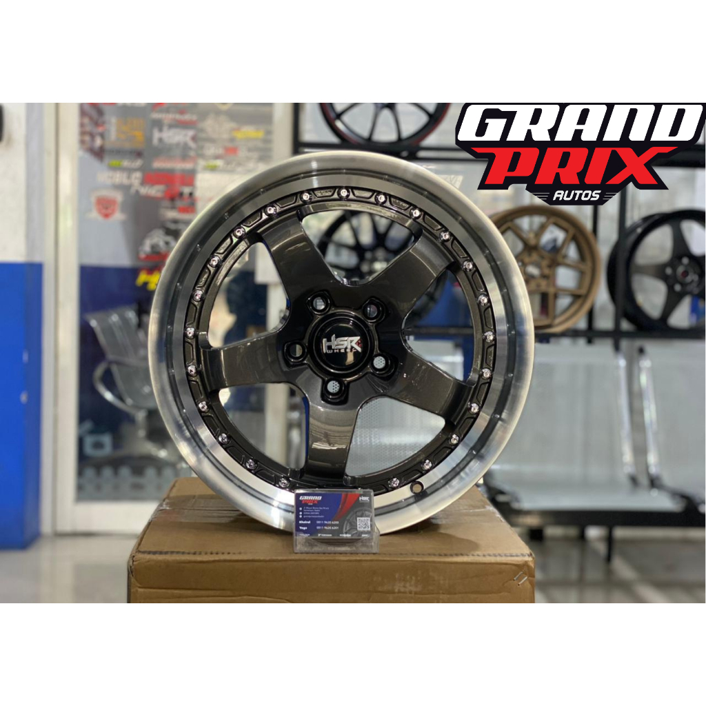 Jual DIJUAL Velg Mobil HSR BOB Ring 17 Pcd 5X114,3 Model Palang Lebar Belang Atau Model Celong ...