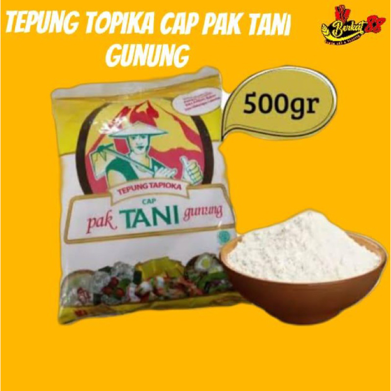 Jual TEPUNG TAPIOKA TANI GUNUNG 500 GR | Shopee Indonesia