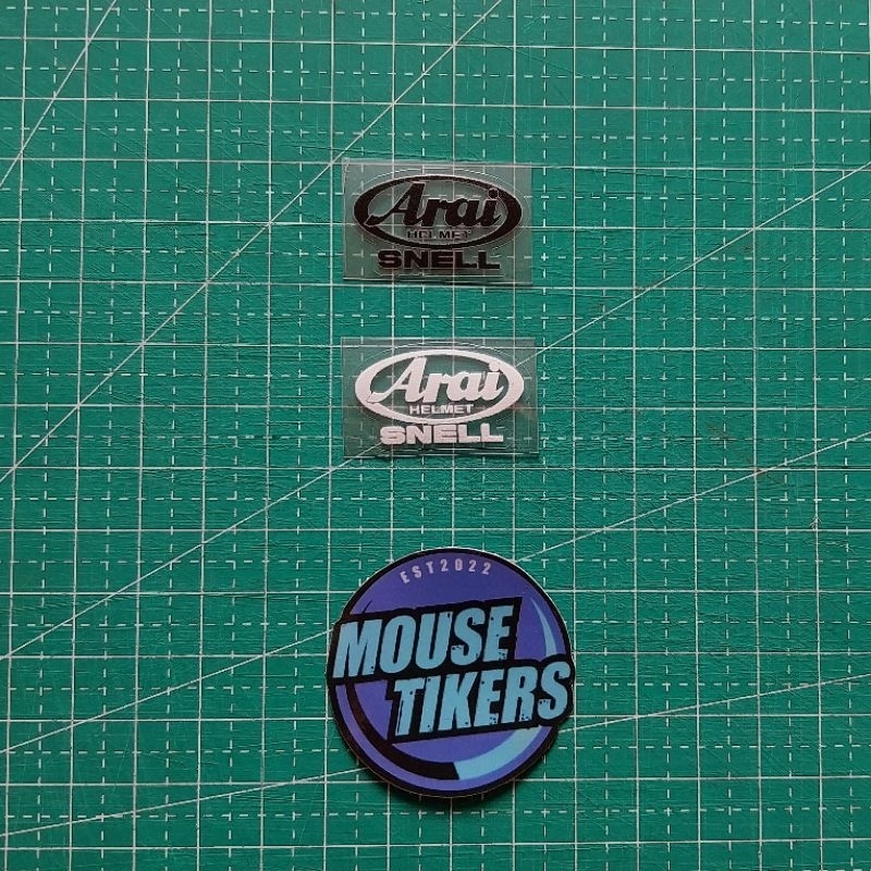Jual Sticker Arai Snell Transparan UV Original 100% (minimal order ...