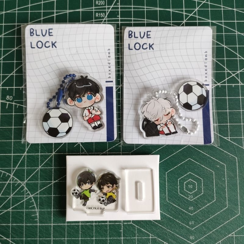 Jual ( preloved ) blue lock fanmerch keyring isagi nagi by boxedlamb ...