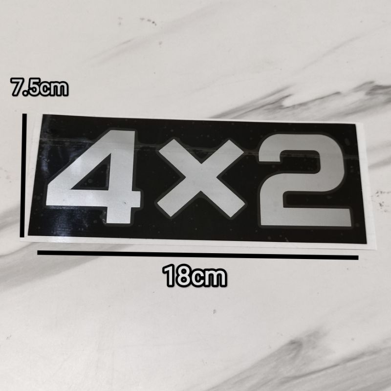 Jual Sticker depan 4x2/6x2/6x4 mobil Truk Mitsubishi Fuso 220PS stiker ...