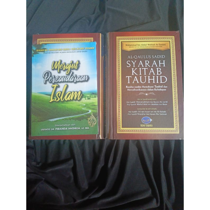 Jual Al-Qaulus Sadid Syarah Kitab Tauhid + Merajut Persaudaraan Islam Ust Firanda | Shopee Indonesia