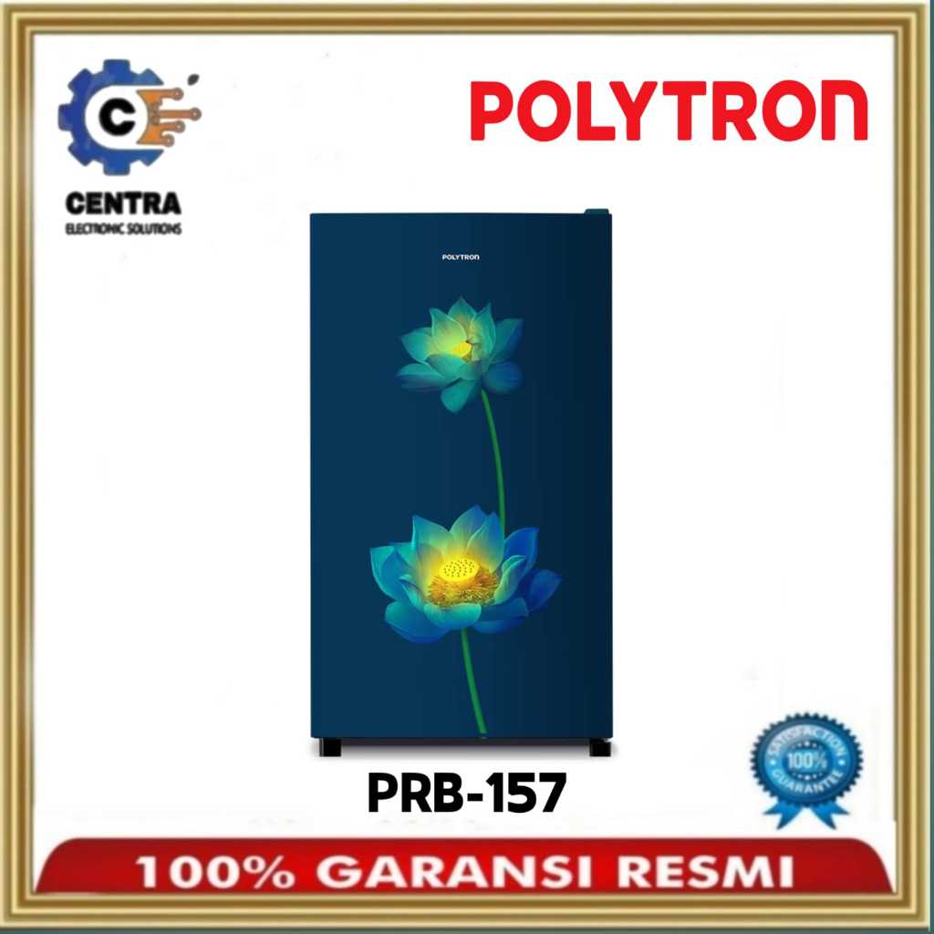 Jual KULKAS POLYTRON PRB 157 LEMARI ES 1 PINTU PRB157 GARANSI RESMI ...