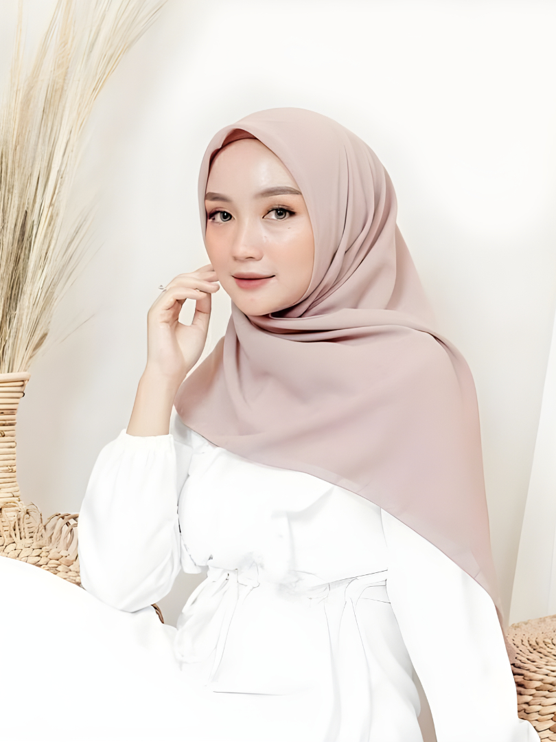 Jual Hijab Square Katun Premium Jilbab Segiempat | Shopee Indonesia