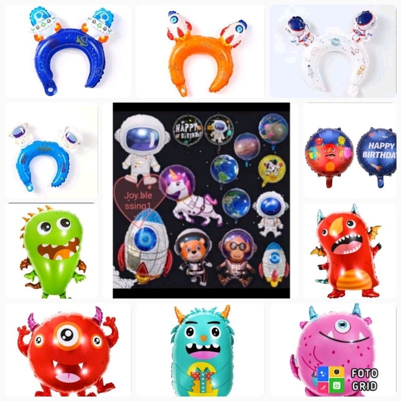 Jual BALON FOIL ASTRONOT UFO LUAR ANGKASA/BALON FOIL STARWARS/Bando ...