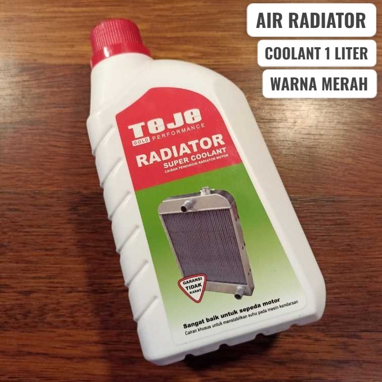 Jual AIR RADIATOR COOLANT 1 LITER CAIRAN PENDINGIN RADIATOR - TEJE ...