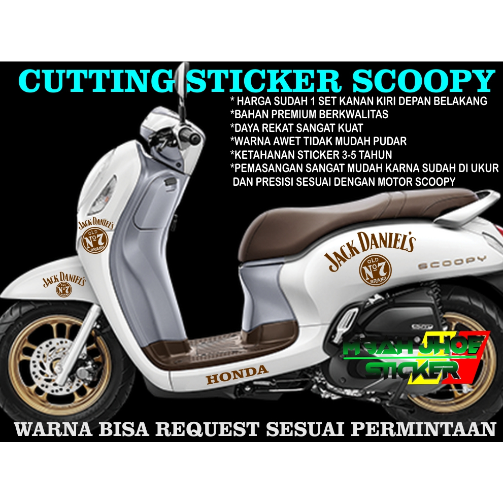 Jual cutting sticker honda scoopy custom variasi | Shopee Indonesia