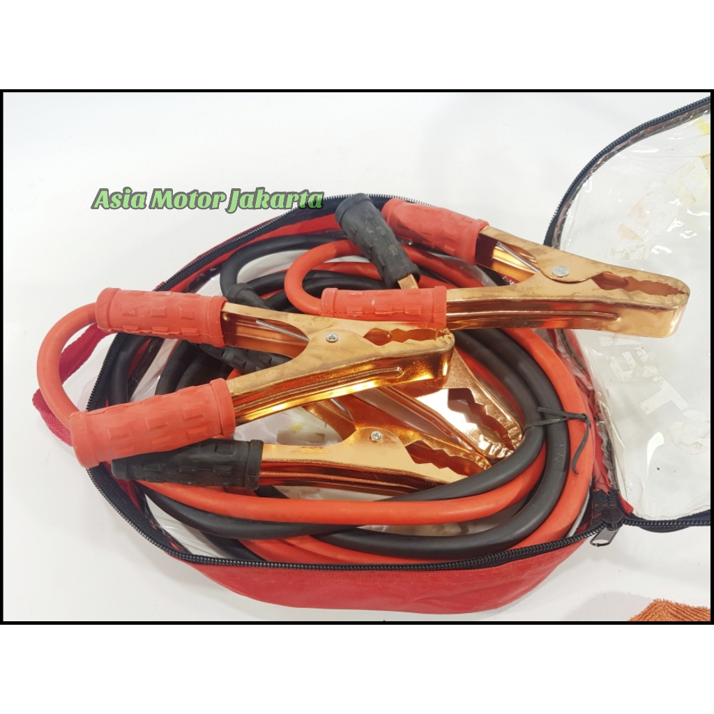 Jual Kabel Jumper Accu Aki Mobil 500 Ampere Universal 2.5 Meter | Shopee Indonesia