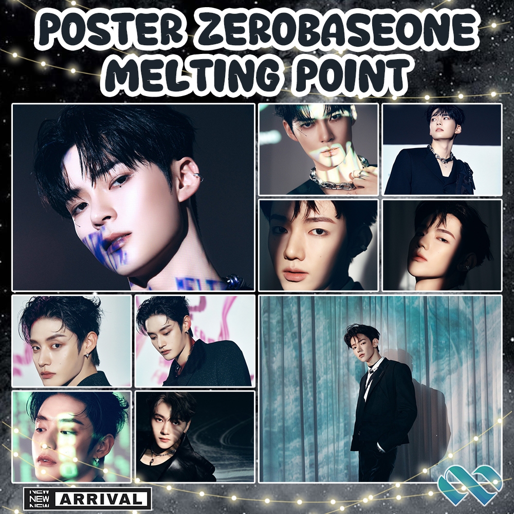 Jual Poster ZEROBASEONE ZB1 MELTING POINT - Poster Kpop A4 A5 A6 Murah ...