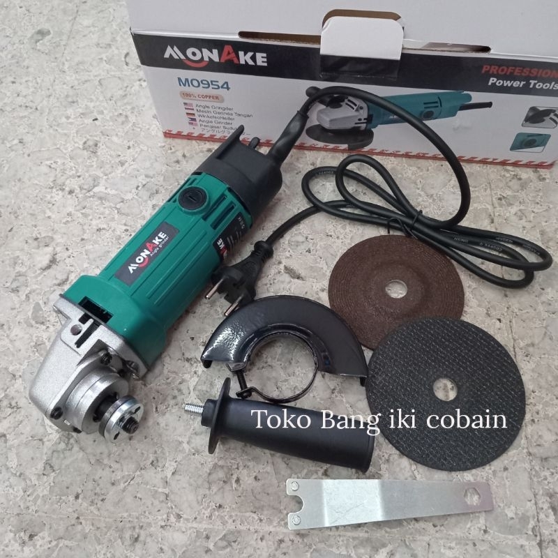 Jual Mesin Gerinda Tangan 4 inch Mesin Gerinda Mini Angle Grinder ...