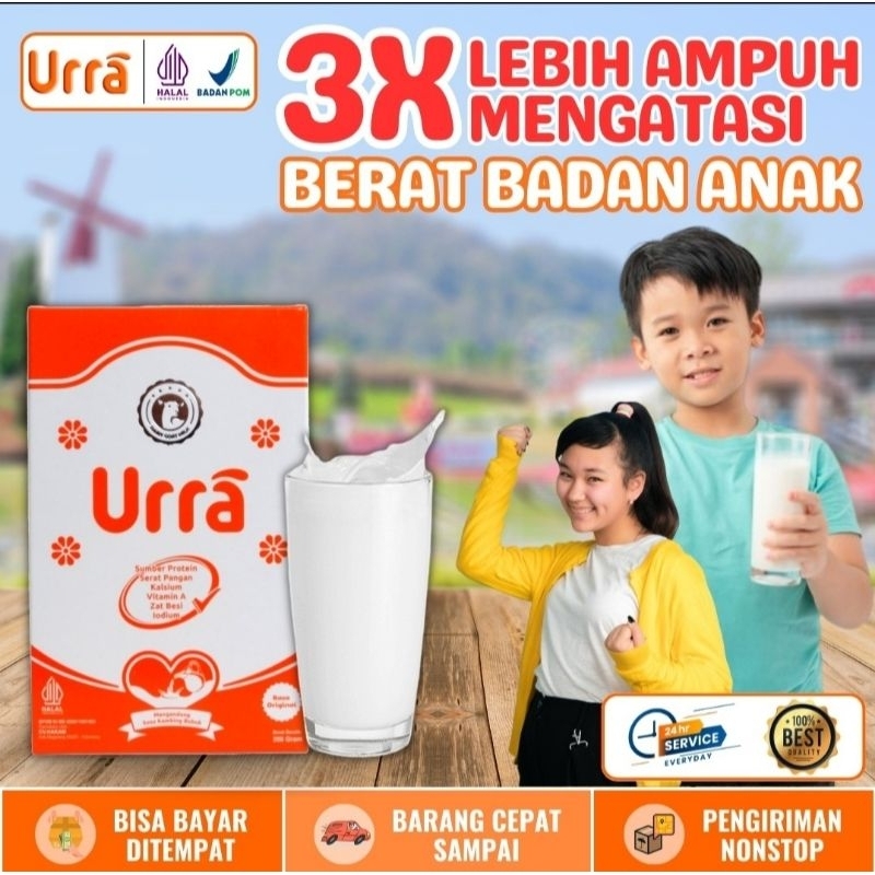 Jual Susu URRA 1 Box - Susu Kambing Saneen Untuk Penambah Berat Badan ...