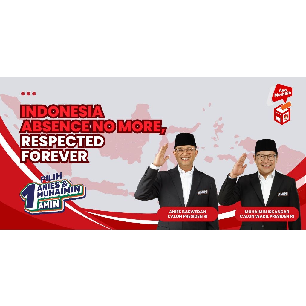 Jual Cetak Spanduk / Banner Pemilu 2024 Anies Baswedan - Indonesia ...