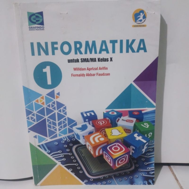Jual Buku Informatika kelas 1/10/X sma edisi revisi | Shopee Indonesia