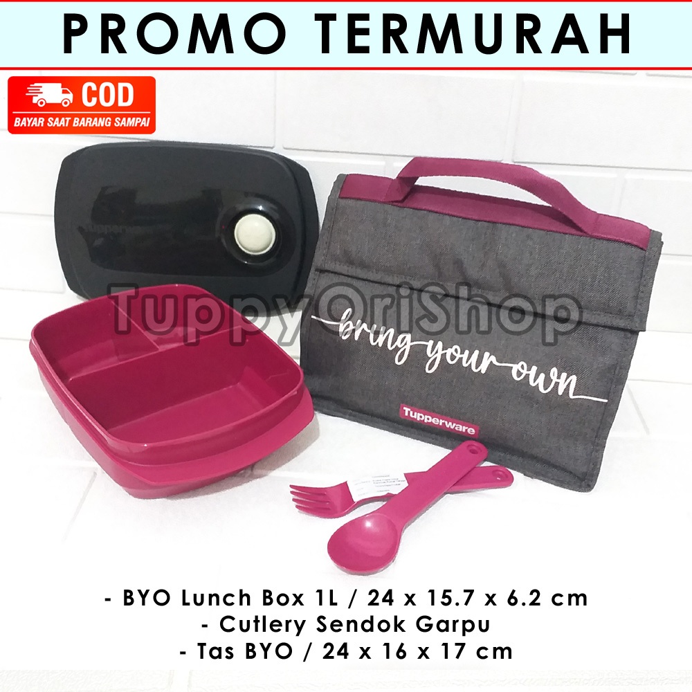 Jual BYO Lunch Set Bekal Makan Tupperware | Shopee Indonesia