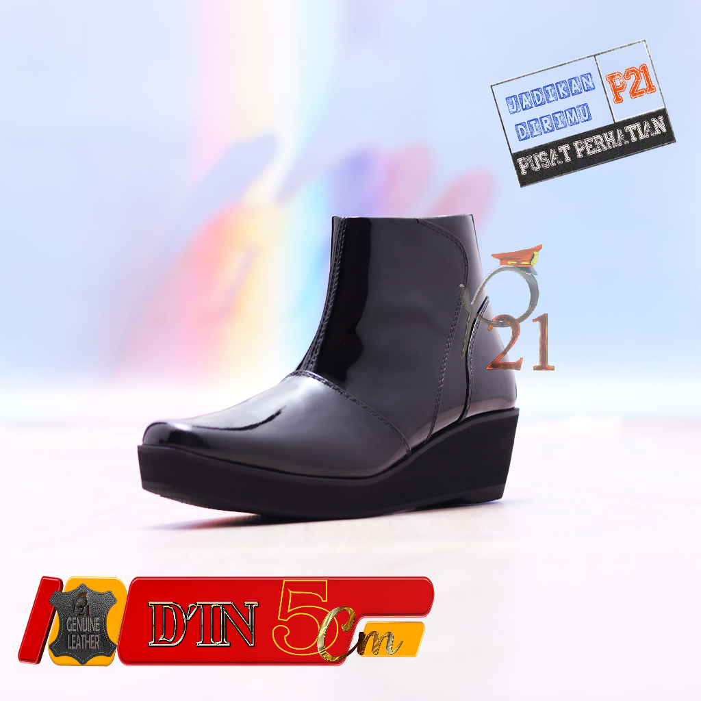 Jual P21 Polwan Din Sepatu PDLSus Polwan Kulit Asli | Shopee Indonesia