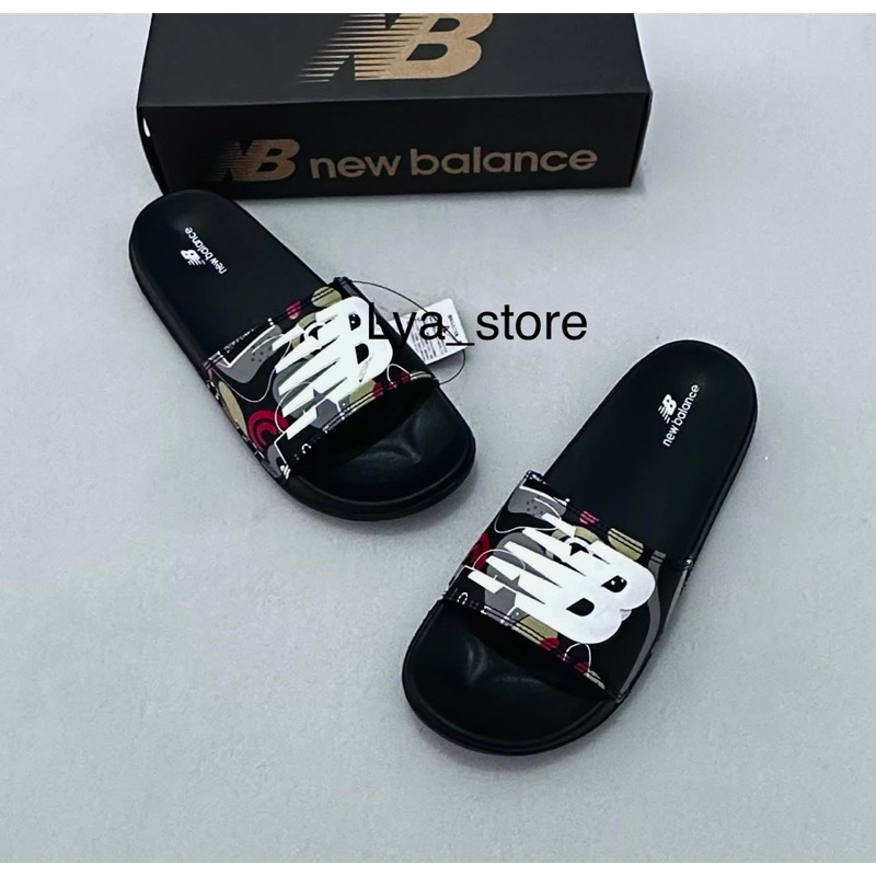 Jual SENDAL SLIDE SLOP \ New Abstrak PRIA DAN WANITA FREE BOX | Shopee ...
